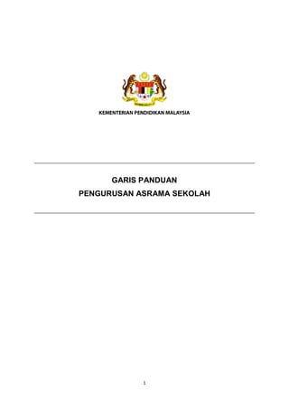 Garis panduan pengurusan asrama sekolah | PDF
