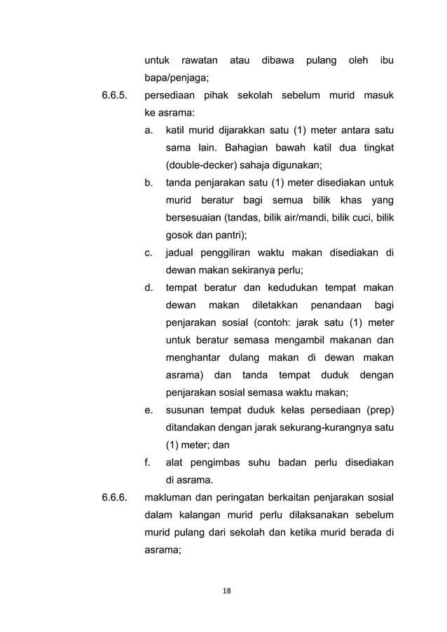 Garis panduan pengurusan pembukaan semula sekolah 4 jun 2020_ | PDF