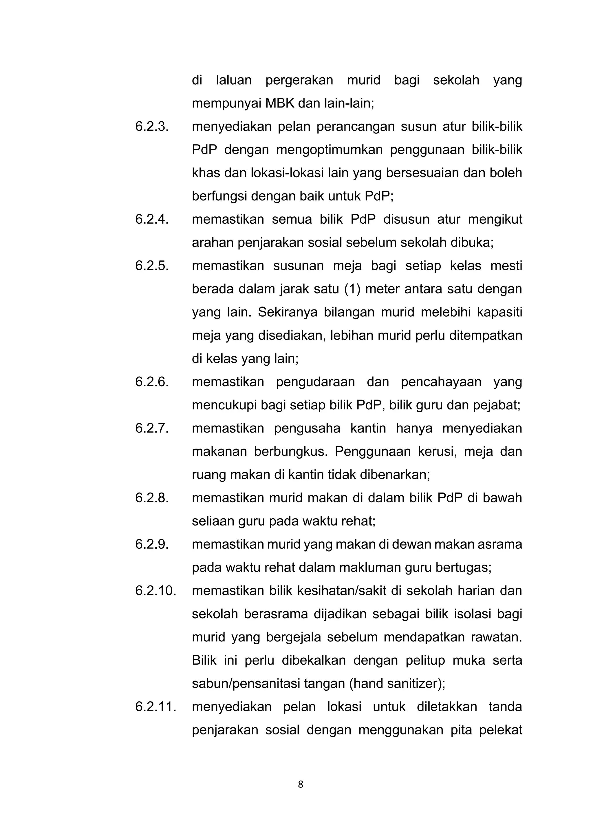Garis panduan pengurusan pembukaan semula sekolah 4 jun 2020_ | PDF