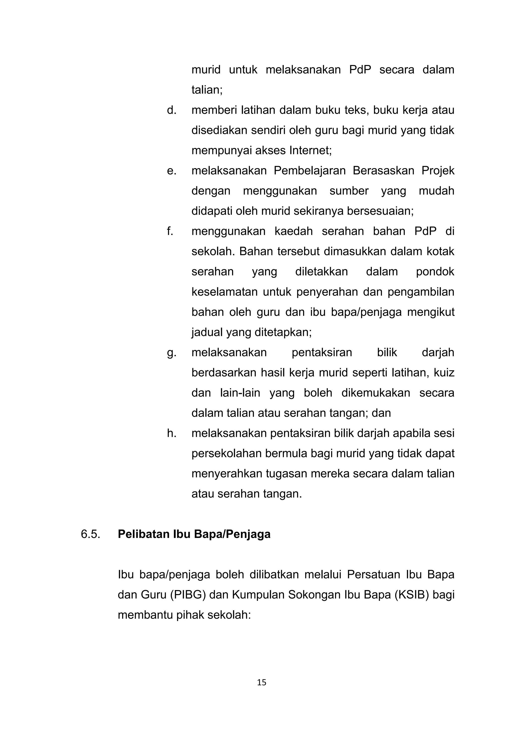 Garis panduan pengurusan pembukaan semula sekolah 4 jun 2020_ | PDF
