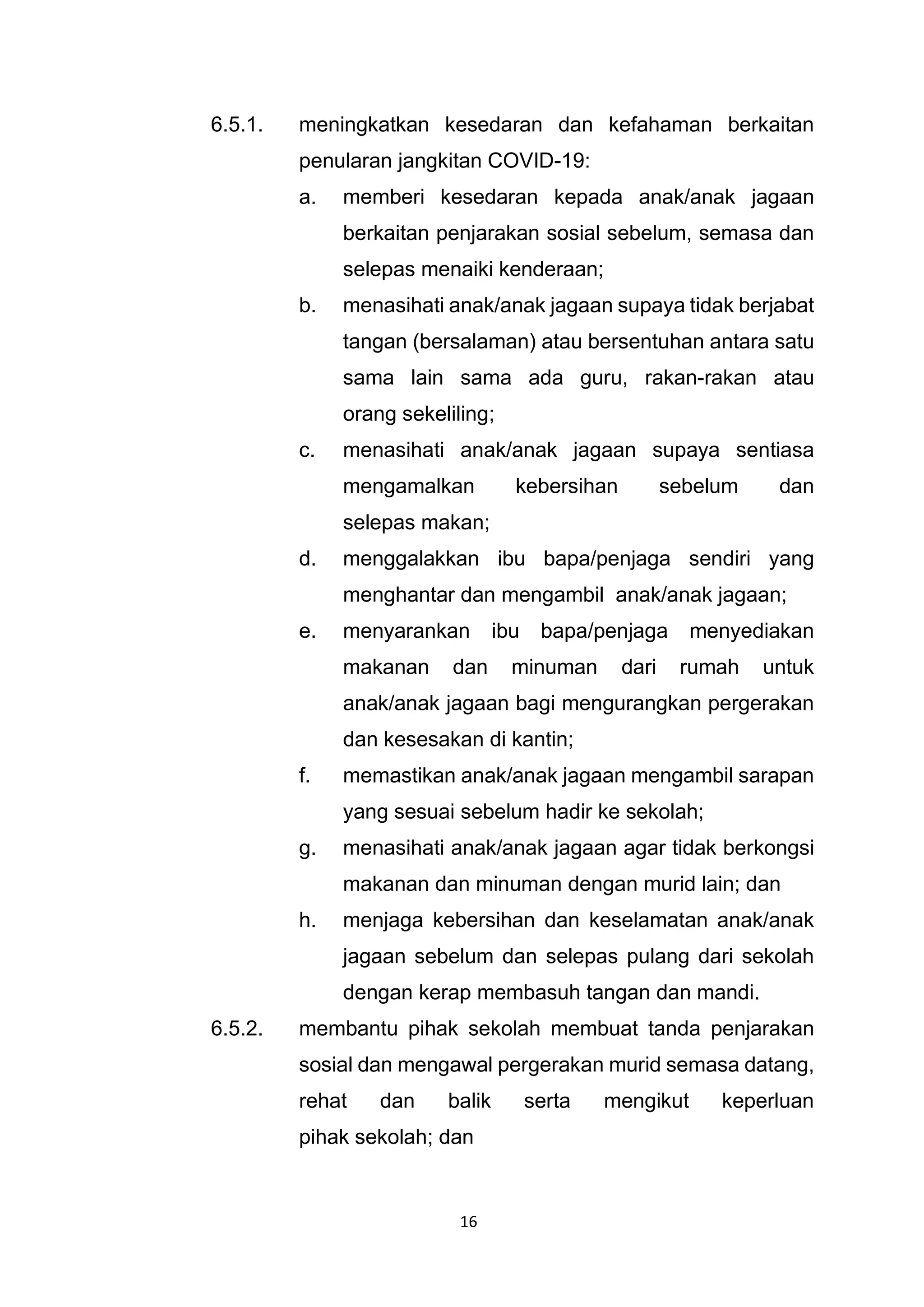 Garis panduan pengurusan pembukaan semula sekolah 4 jun 2020_ | PDF