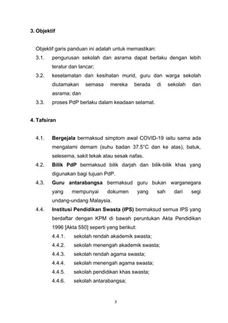 Garis panduan pengurusan pembukaan semula sekolah 4 jun 2020_ | PDF