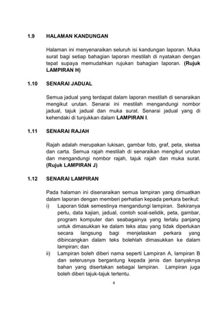 Garis+panduan+penulisan+laporan+latihan+industri | PDF