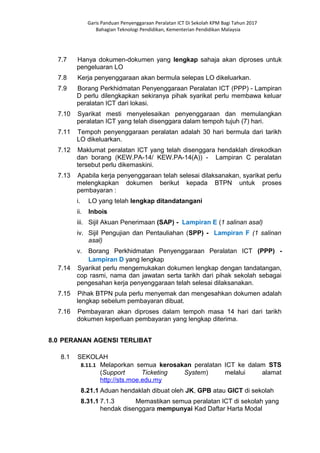 Garis panduan penyenggaraan ict 2017 | DOC