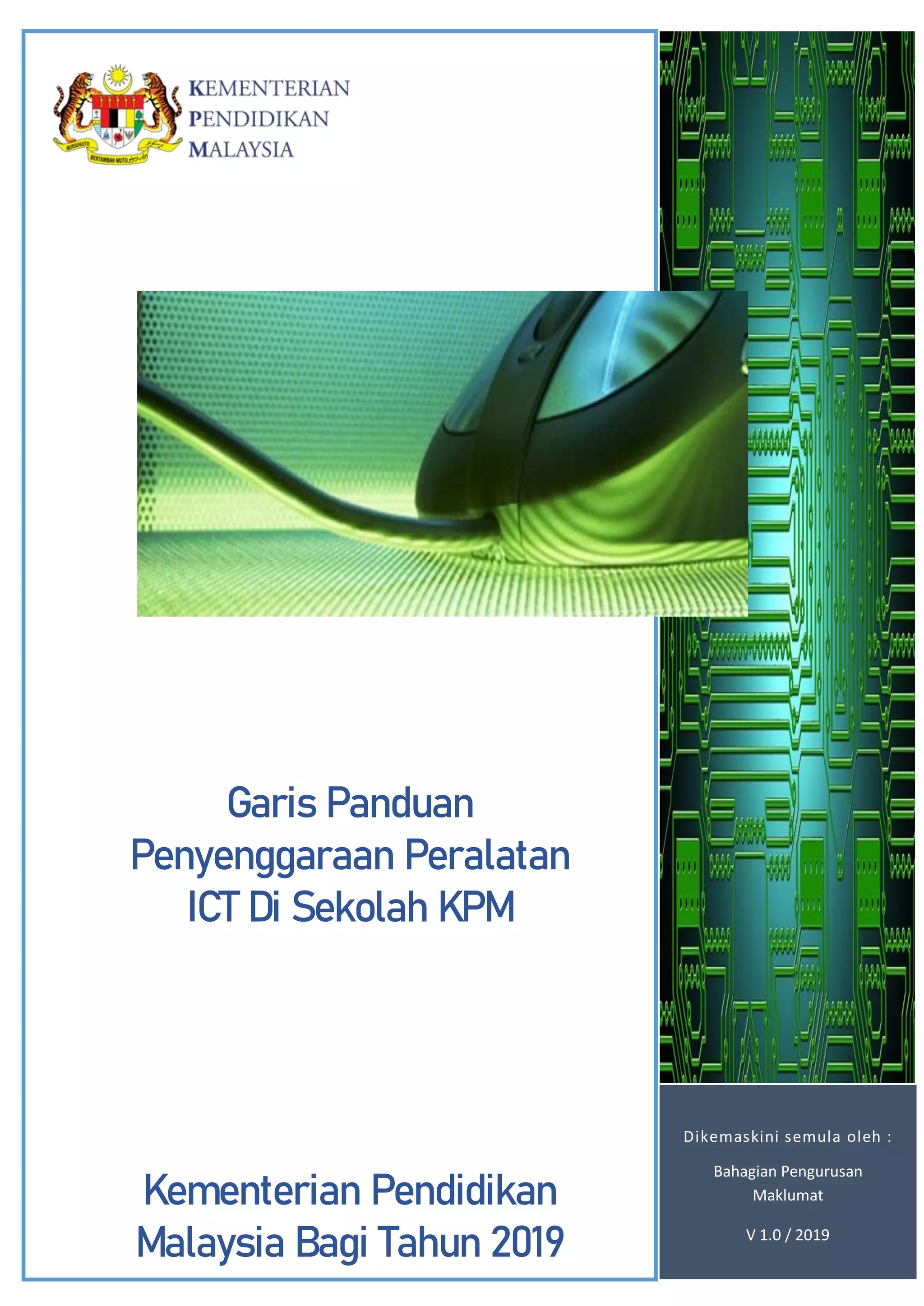 Garis panduan penyenggaraan ict 2019 versi 1 ehsan btp | PDF