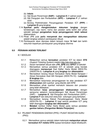 Garis panduan penyenggaraan ict 2019 versi 1 ehsan btp | PDF
