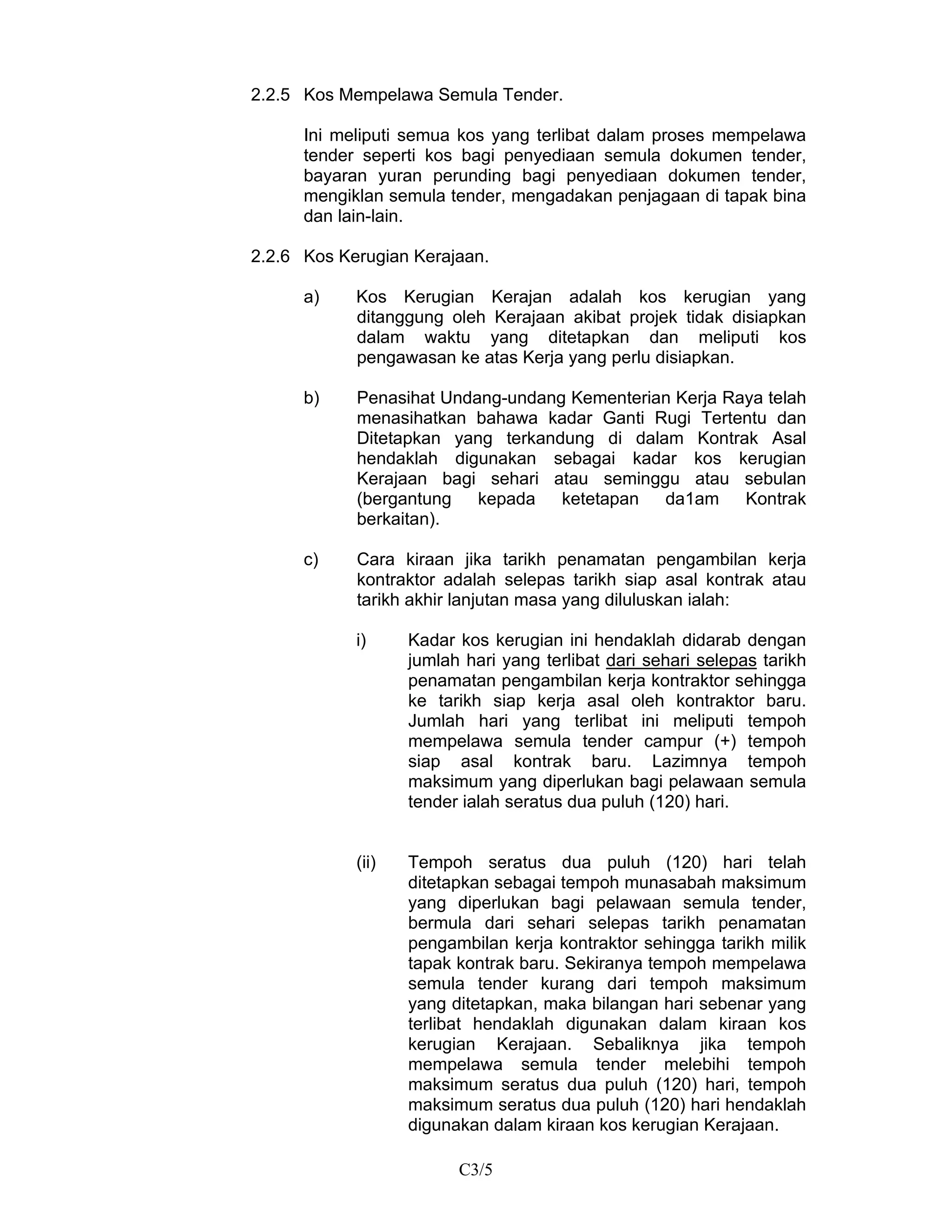 Garis panduan tamat kontrak 290906 | PDF