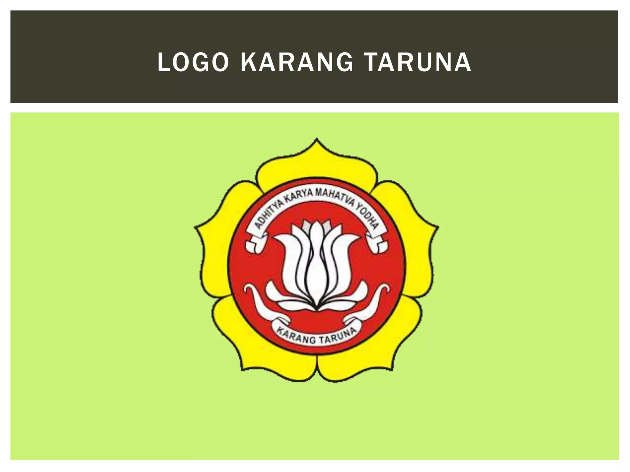 Garis Sejarah Karang Taruna | PPTX