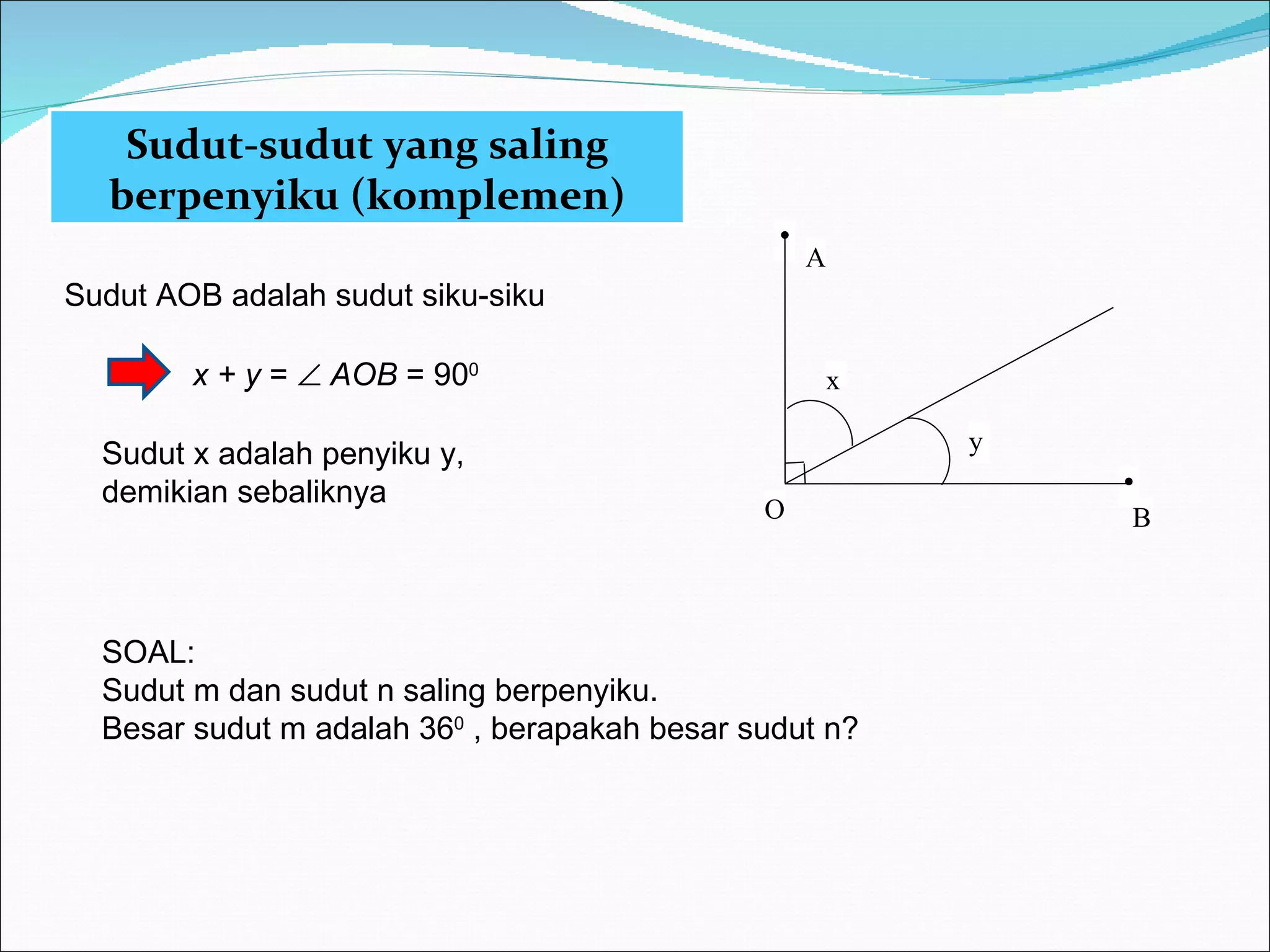 Garis sudut 1 | PPS