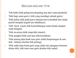 Garis, sudut, dan kurva | PPTX