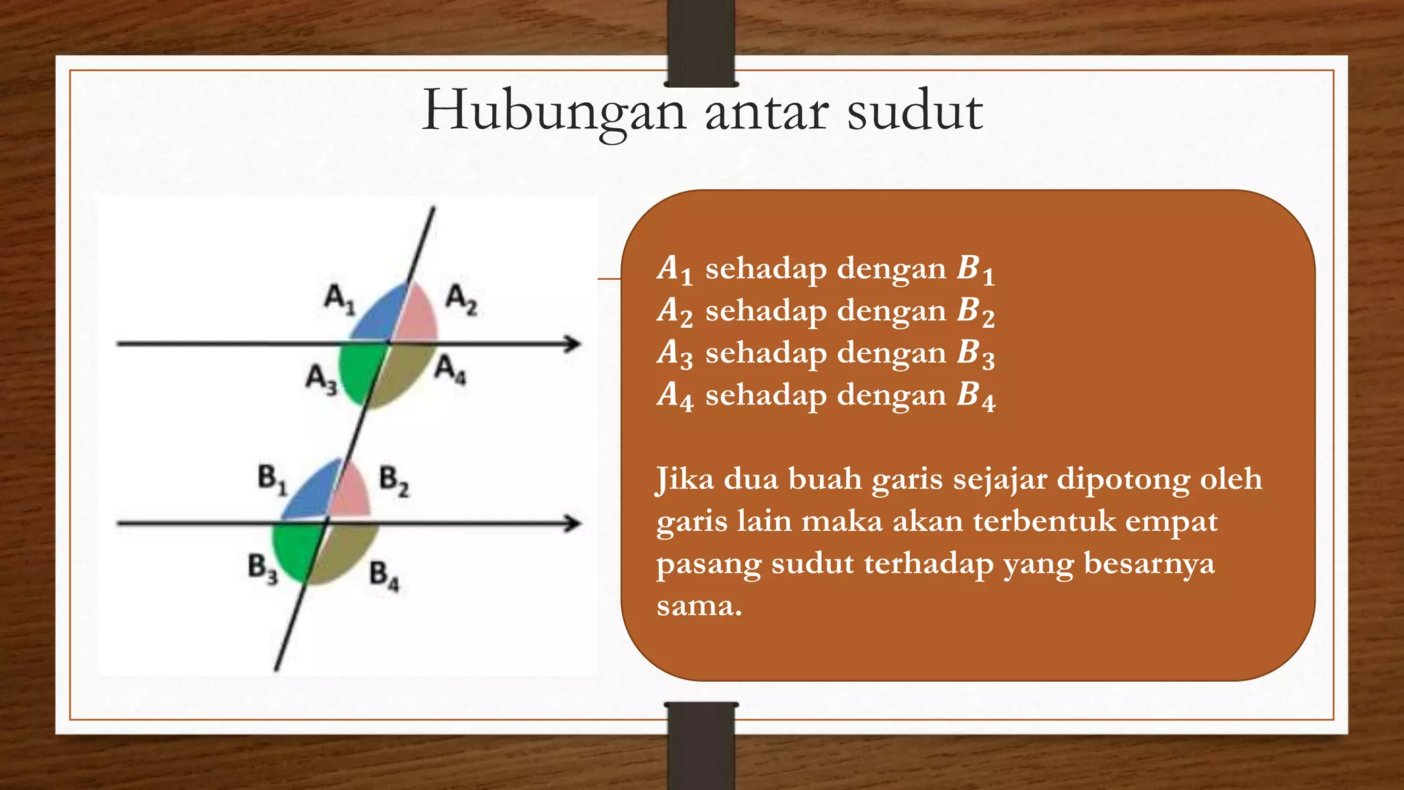 GARIS & SUDUT (Hubungan Antar Sudut) - P5 | PPTX