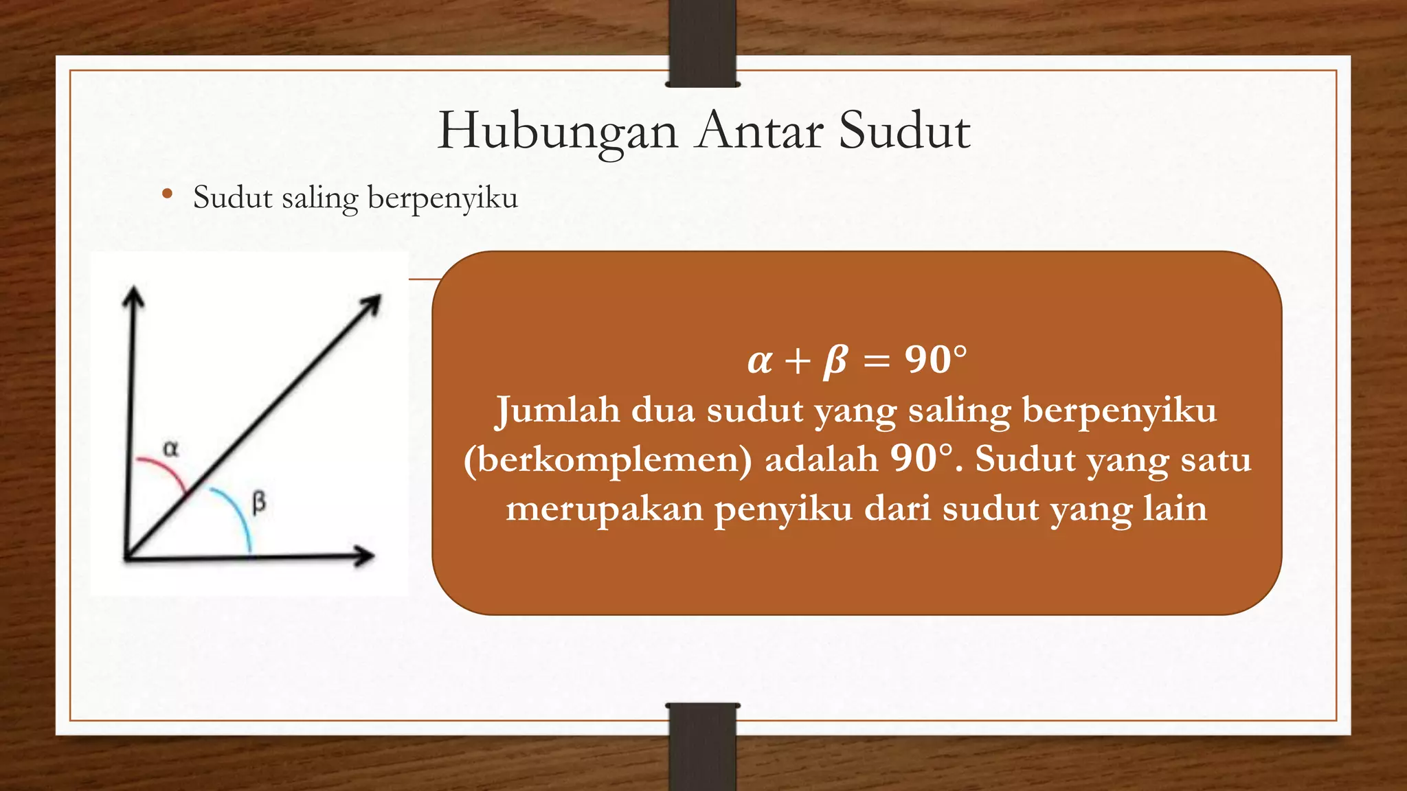 GARIS & SUDUT (Hubungan Antar Sudut) - P5 | PPTX