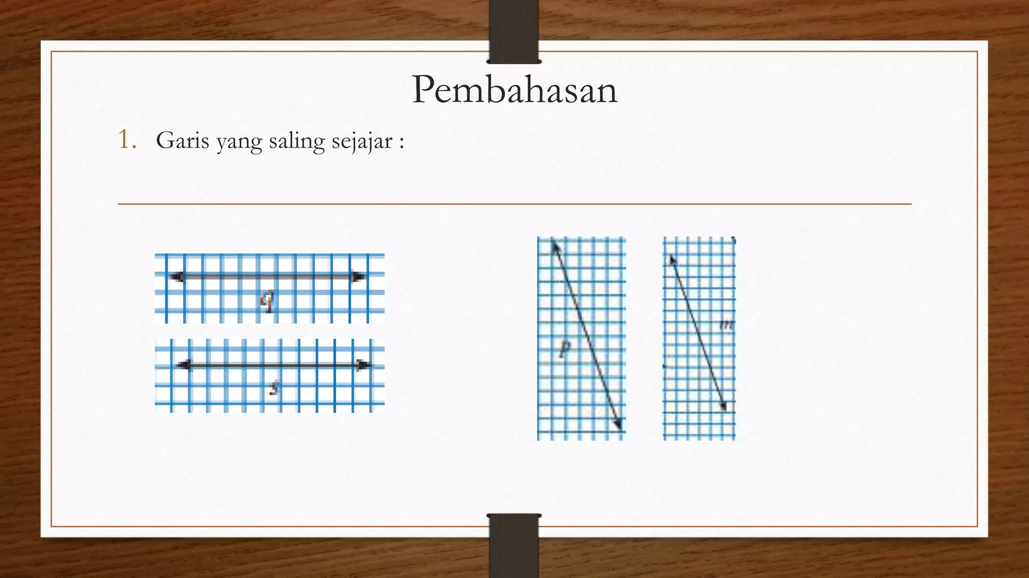 Garis & Sudut (Kedudukan Dua Garis) - pertemuan 2 | PPTX