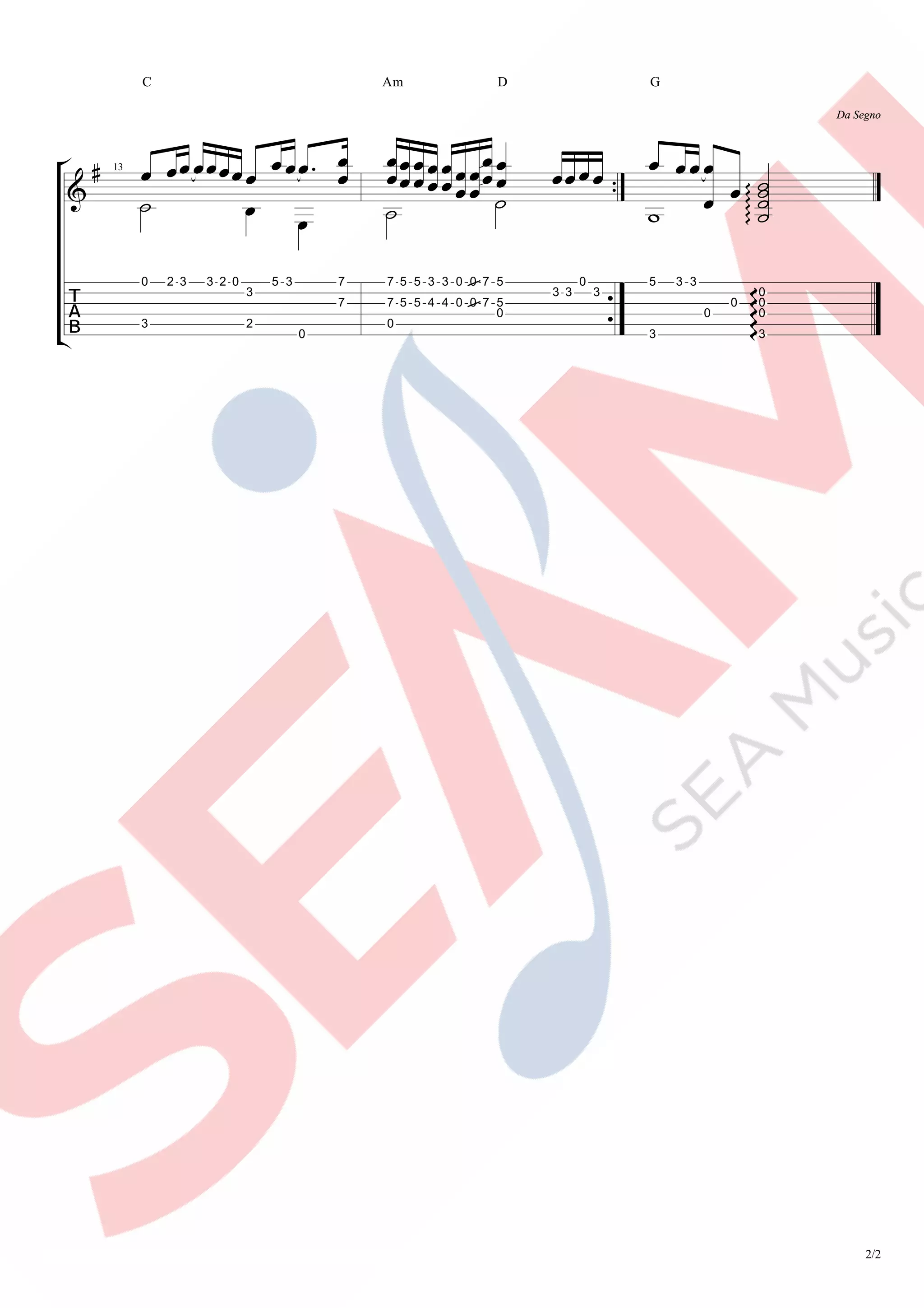 Sheet - Tab Tôi không tin | PDF | Music | Entertainment