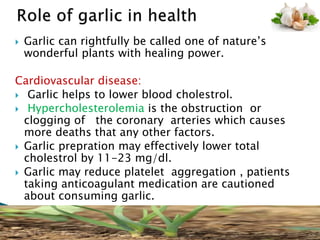 Garlic | PPTX