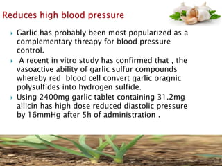 Garlic | PPTX