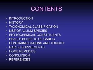 Garlic ppt | PPTX