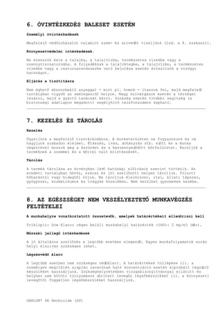 Garlon 4 e_msds_hu | PDF