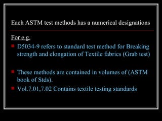 Garment testing-and-quality-control | PPT