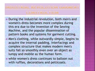 Garment construction | PPT