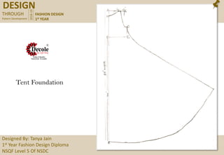 Tanya Jain , Diploma Fashion Design First Year, (Basic Pattern ...