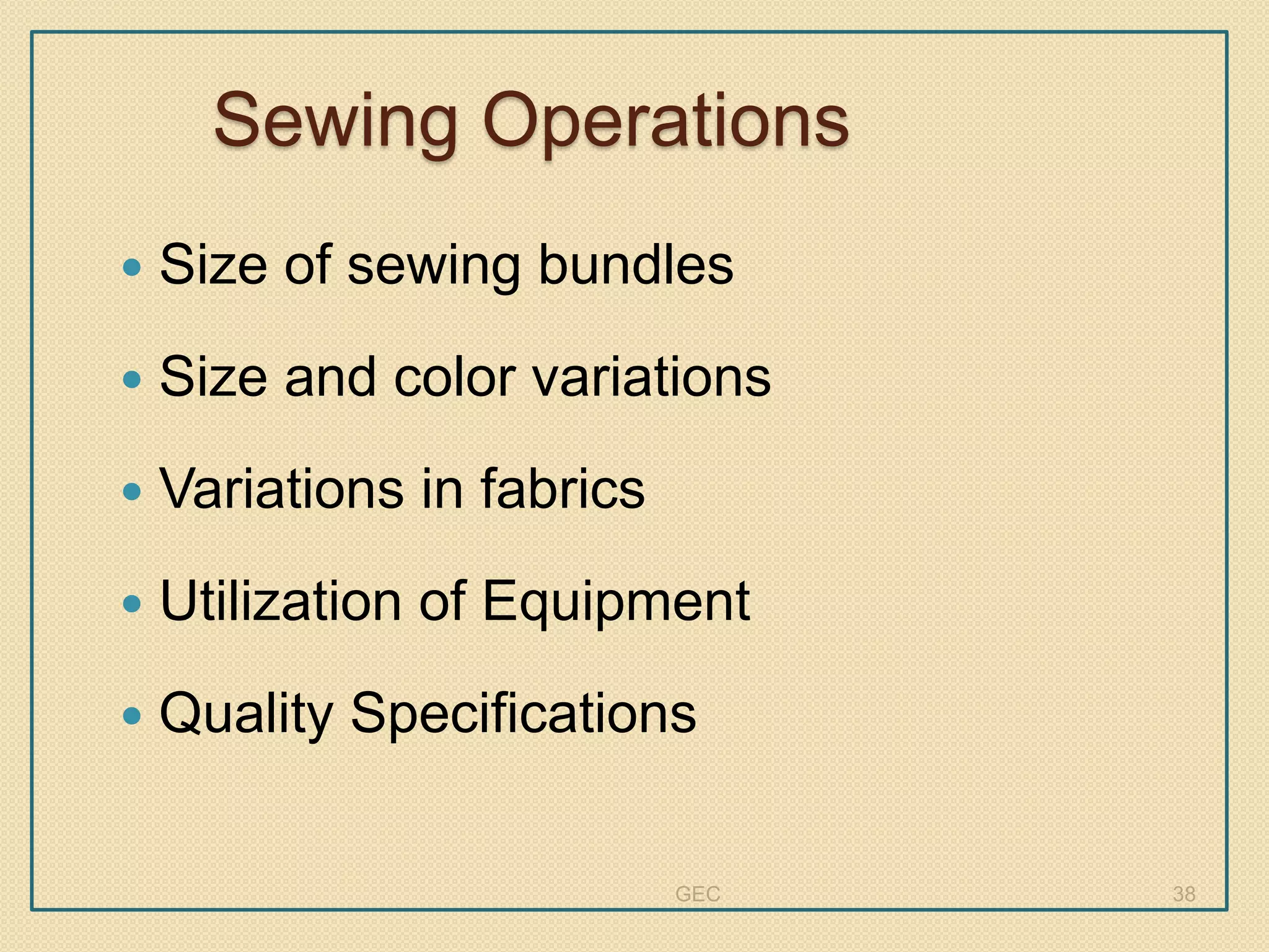 Garment costing ppt | PPTX