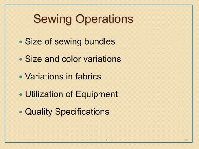 Garment costing ppt | PPTX