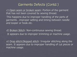 Garment defects | PPT