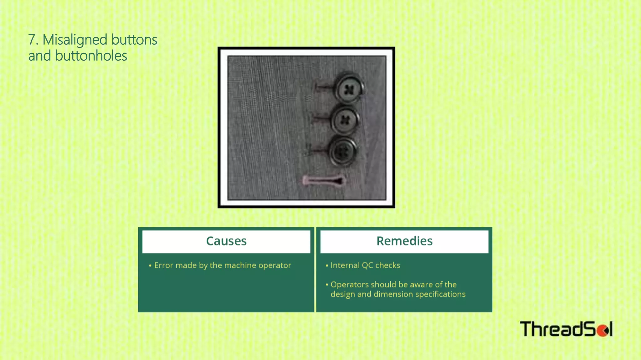 10 things you should know about garment defects | PPTX