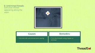 10 things you should know about garment defects | PPT