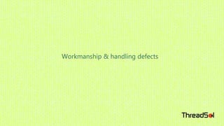 10 things you should know about garment defects | PPT