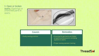 10 things you should know about garment defects | PPT