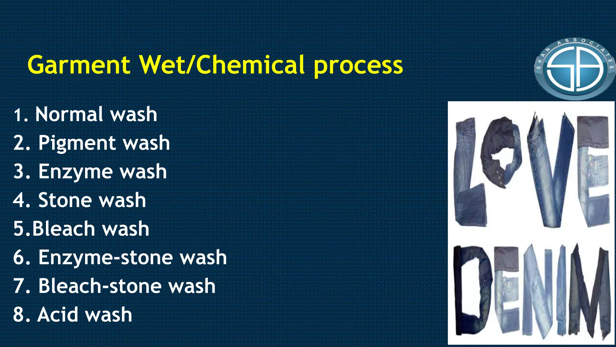 Garment denim washing process | PPTX