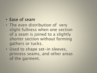 Garment draping terminology | PPTX