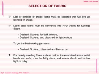 Garment dyeing techniques | PPT