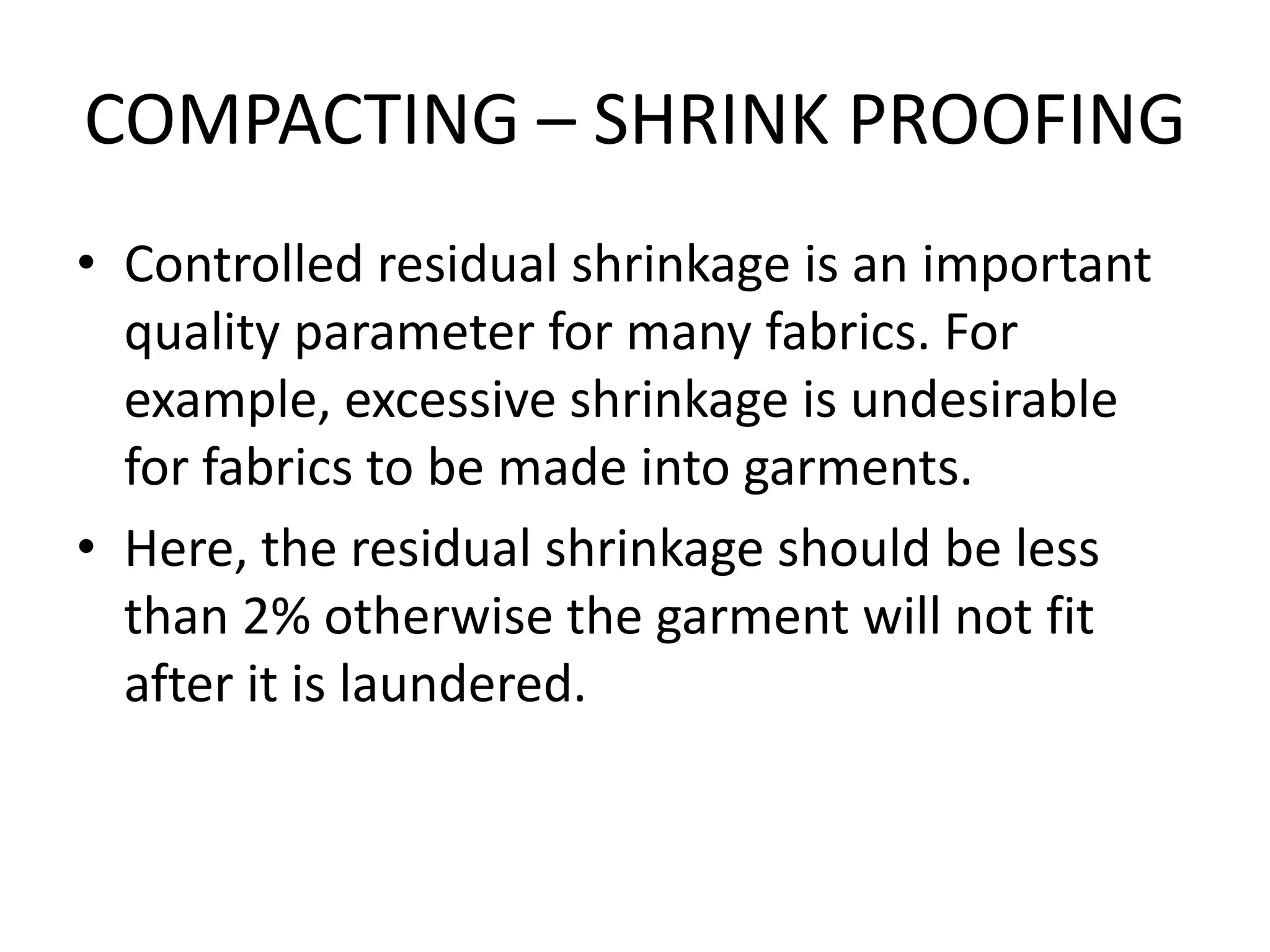 Garment finishing methods | PPTX