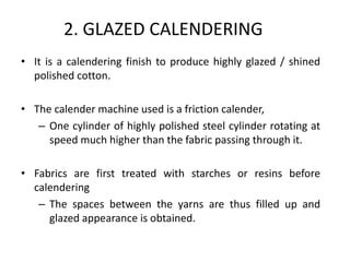 Garment finishing methods | PPTX