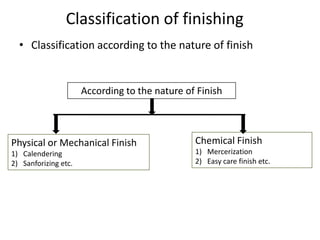 Garment finishing methods | PPTX