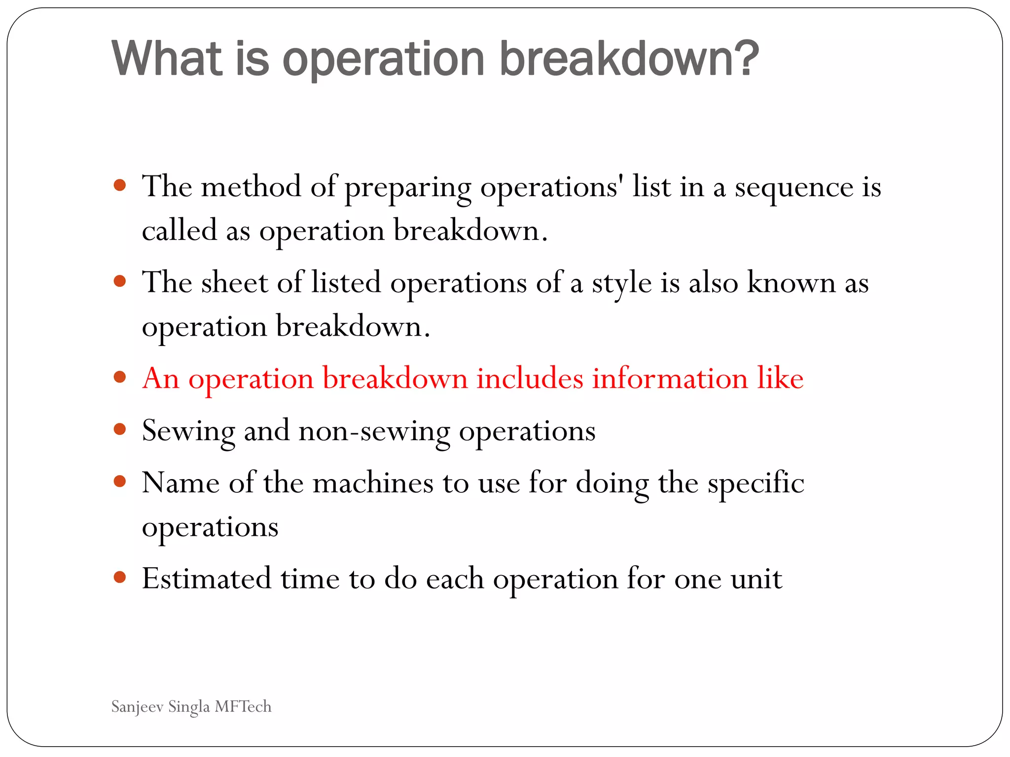 Garment Industries Industrial Engineering | PDF