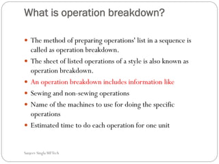 Garment Industries Industrial Engineering | PDF