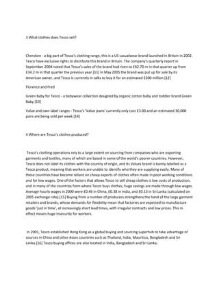 Garment industry in uk | DOCX