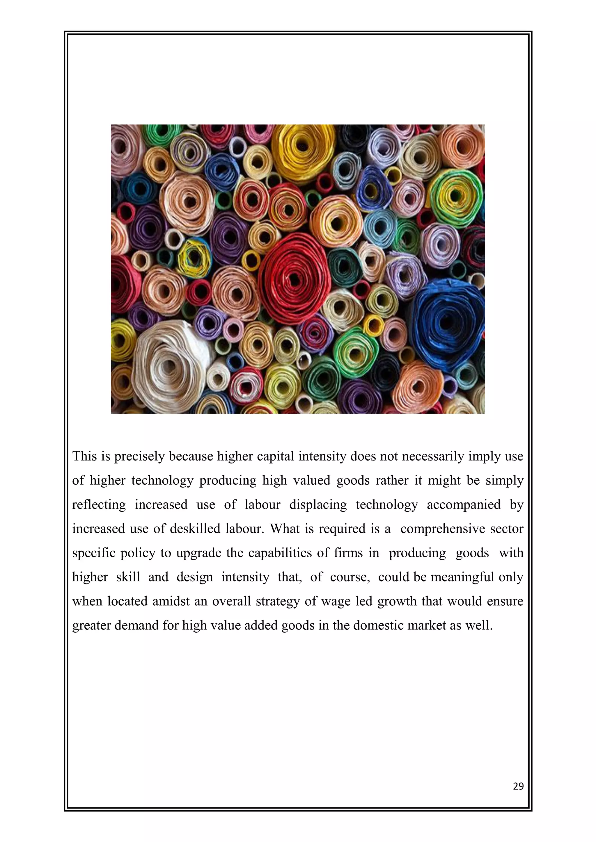 Garment Industry Project blackbook | PDF