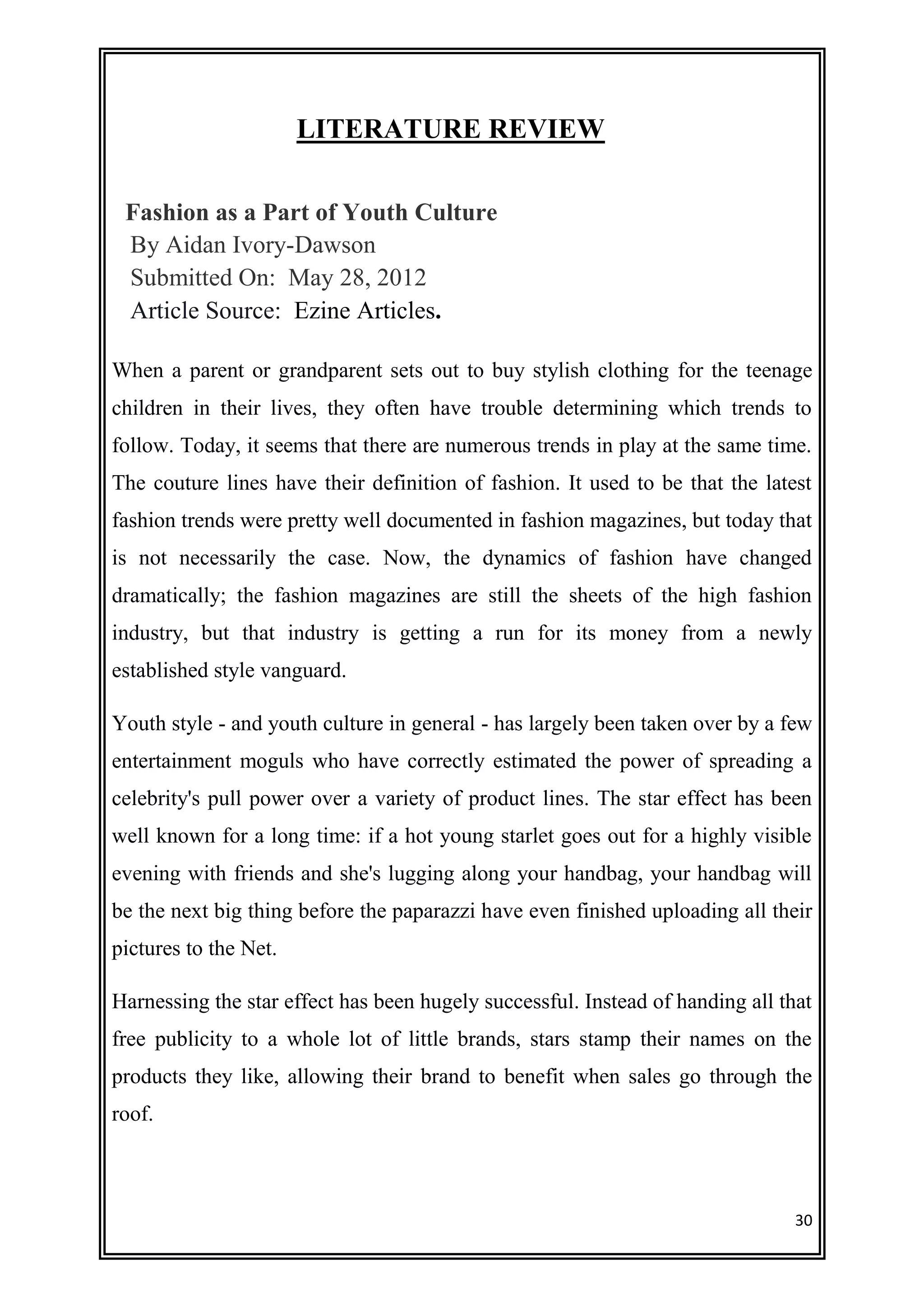 Garment Industry Project blackbook | PDF