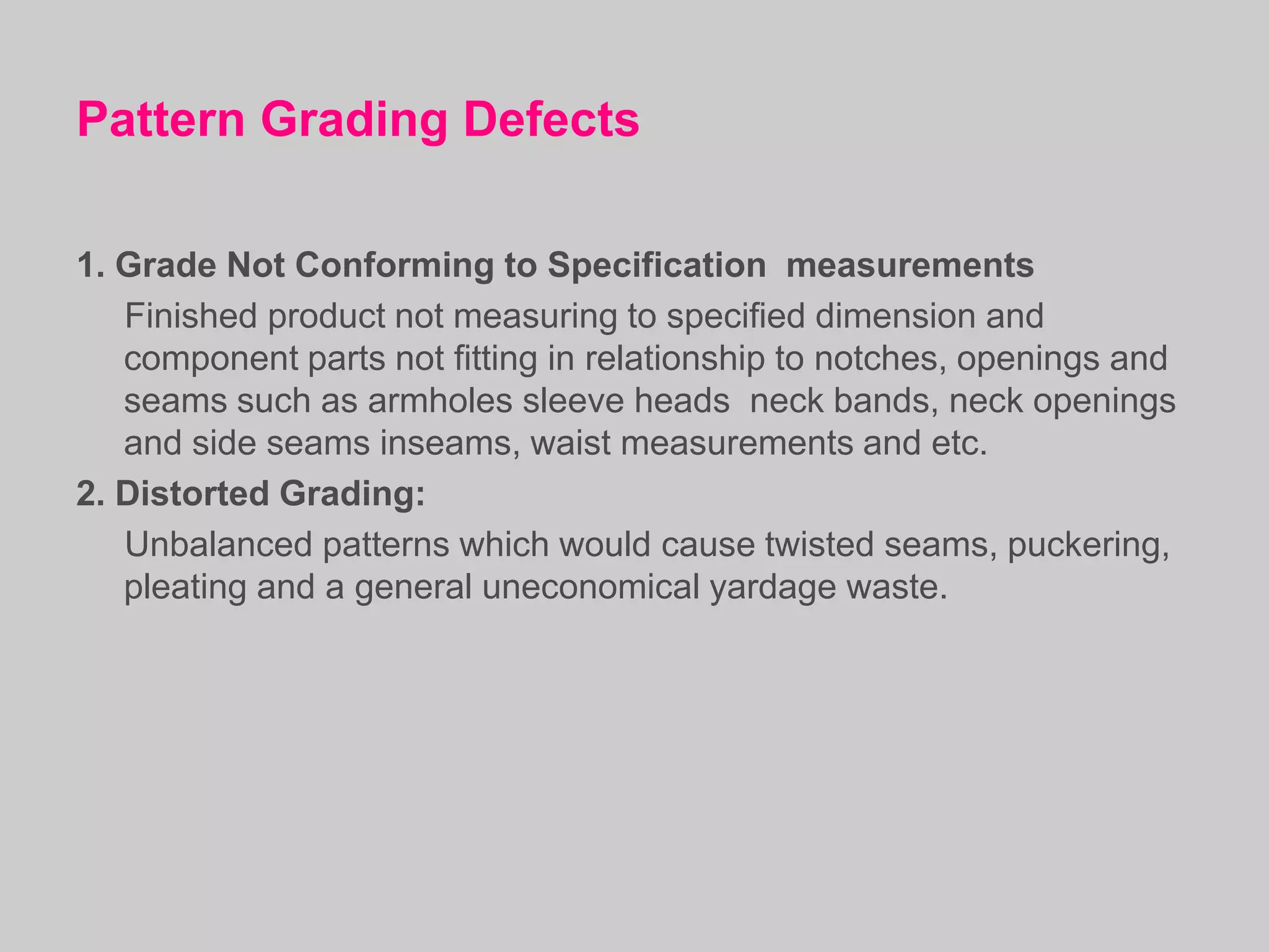 Garment inspection | PDF