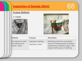 Garment inspection | PDF