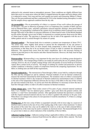 Garment inspection and testing process or dyeing process | PDF