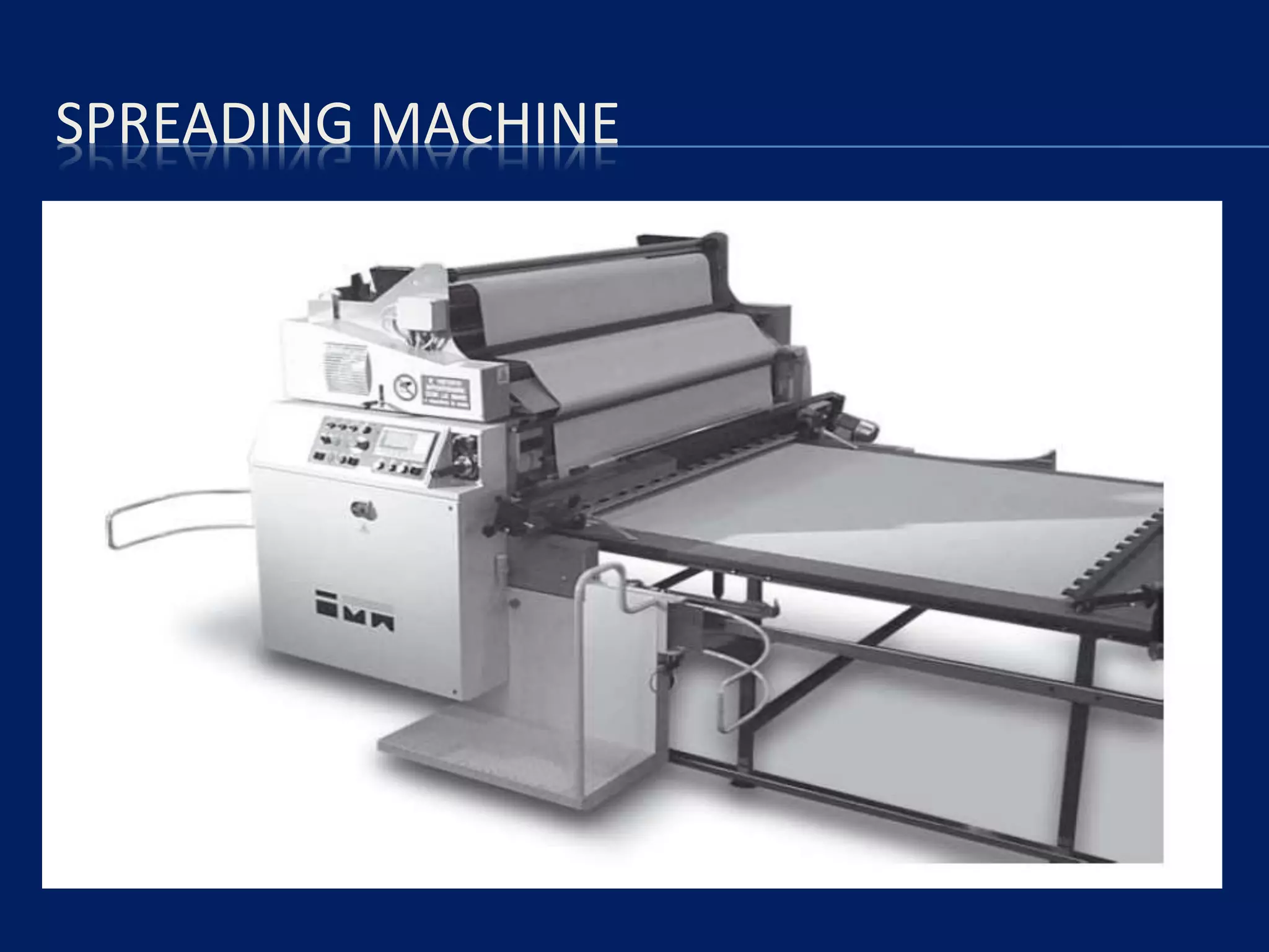 Garment manufacturing spreading to pressing | PPTX