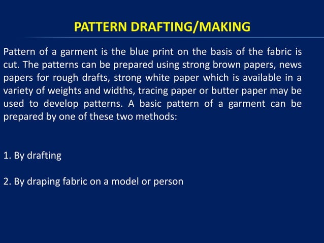 Garment manufacturing spreading to pressing | PPT
