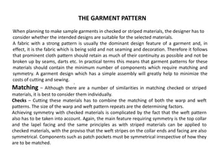 Garment pattern and fabric | PDF