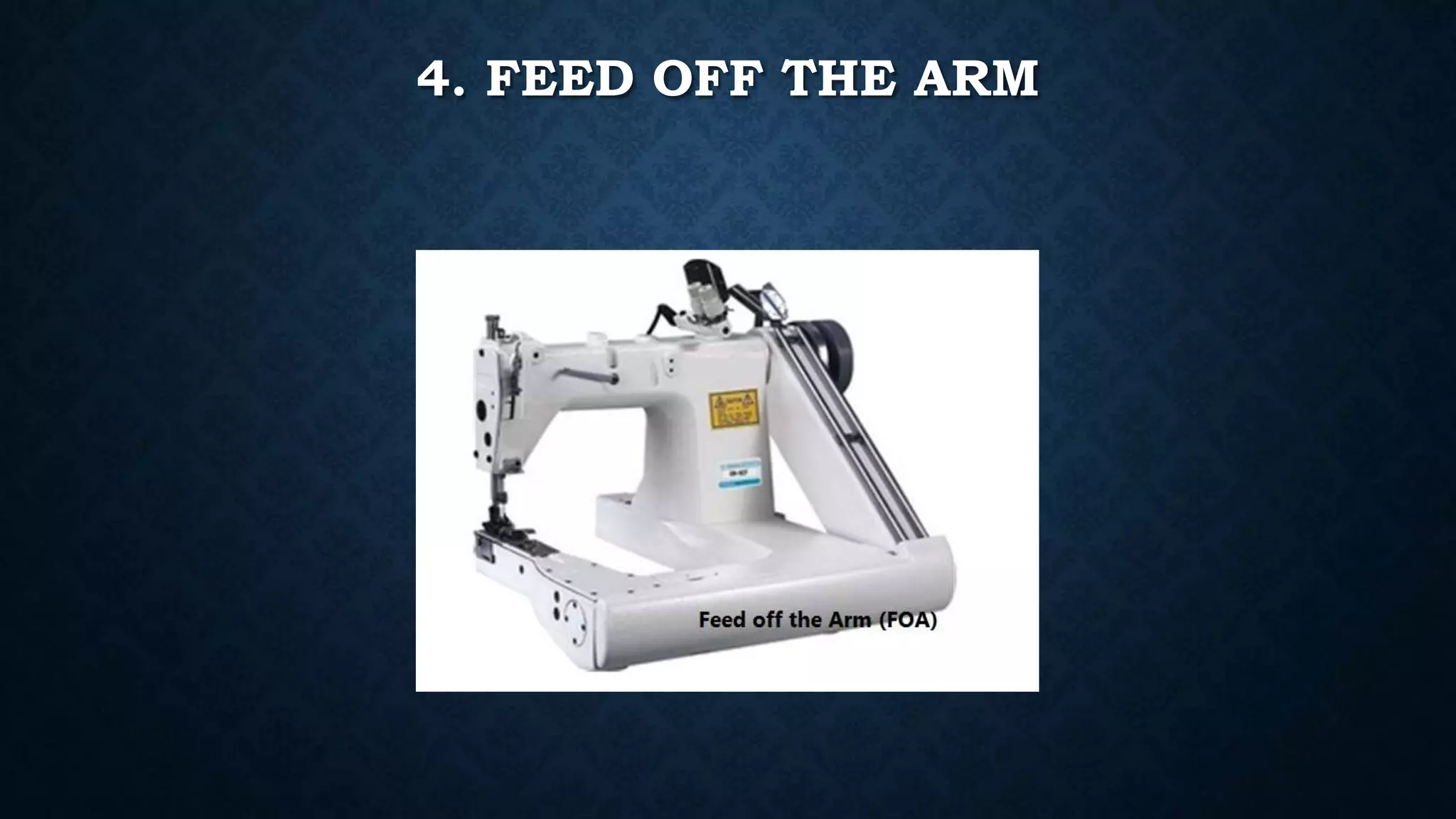 Garment production(industrial sewing machines) | PPTX